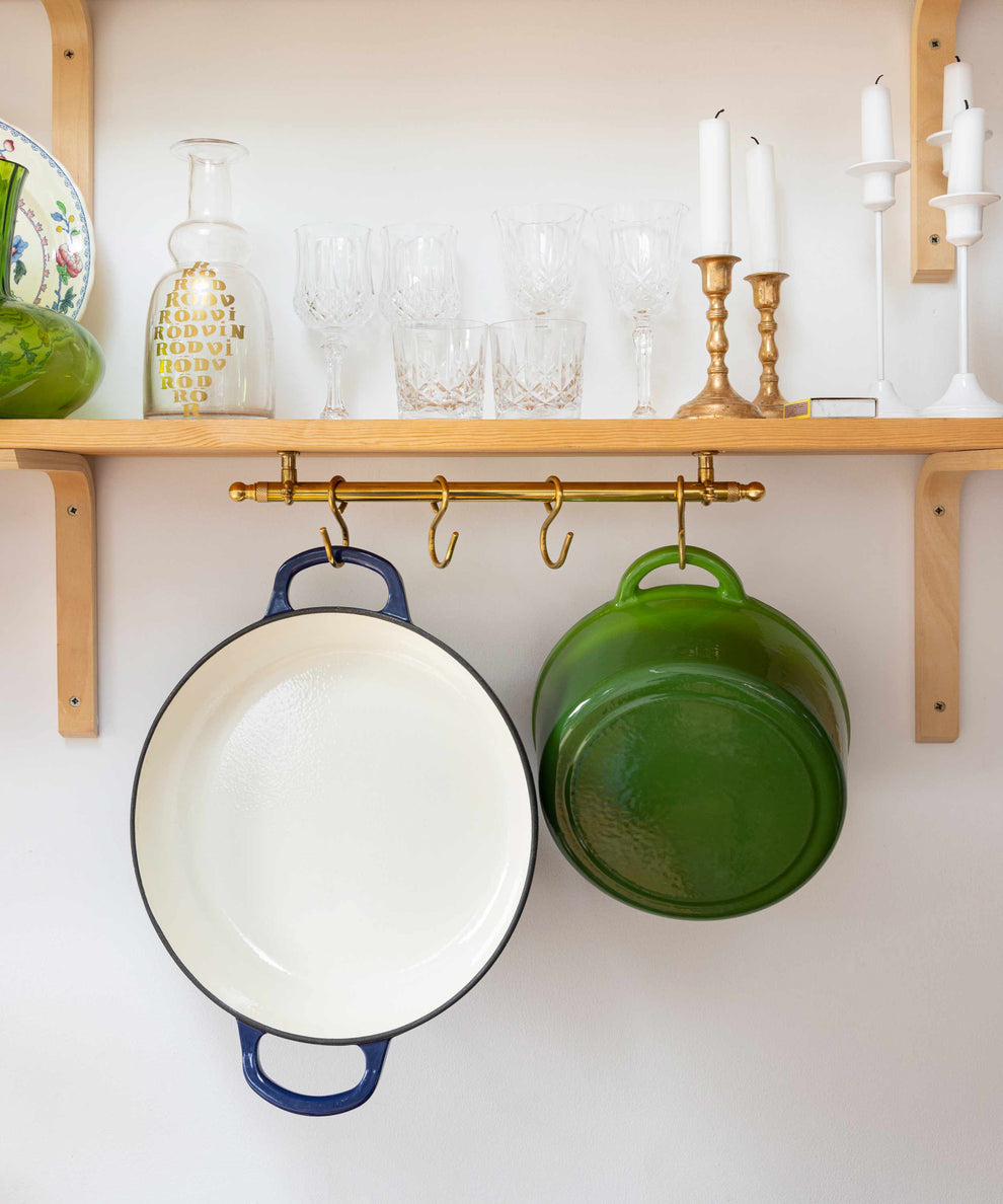 The Brass 40cm Hanging Rail – gloaganddaughters